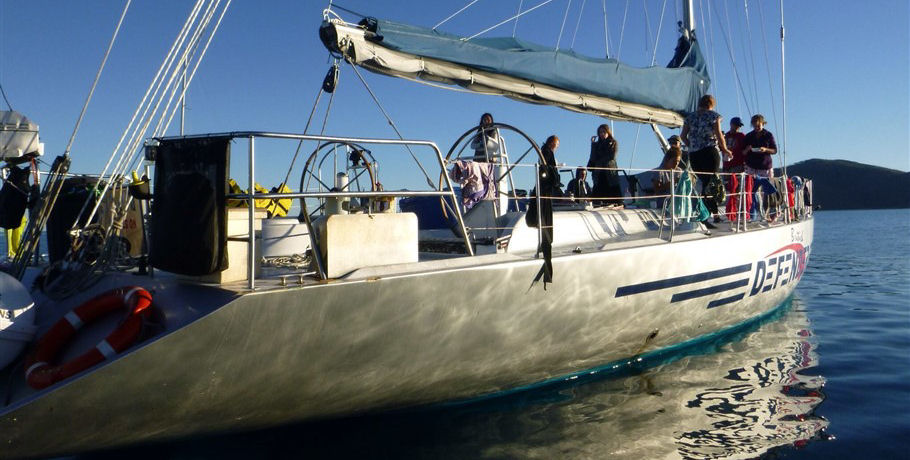 British Defender 2 Days 2 Nights | Whitsundays Overnight Sailing Tour ...