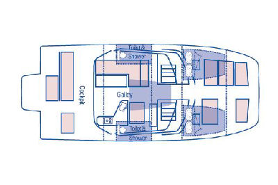 Aquila 36 - Bareboat Charter Yacht