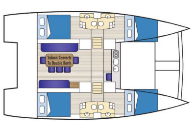 Catana Bali 4.0 - Bareboat Charter Yacht